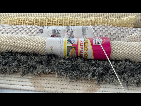 Yeni başlayanlar için! halı kaydırmazlar hakkında bilgiler ve paspas yapımı