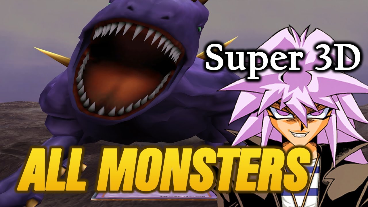 Over 1000 3D Monsters in YGO Dawn of Destiny (HD) All Cards - YouTube