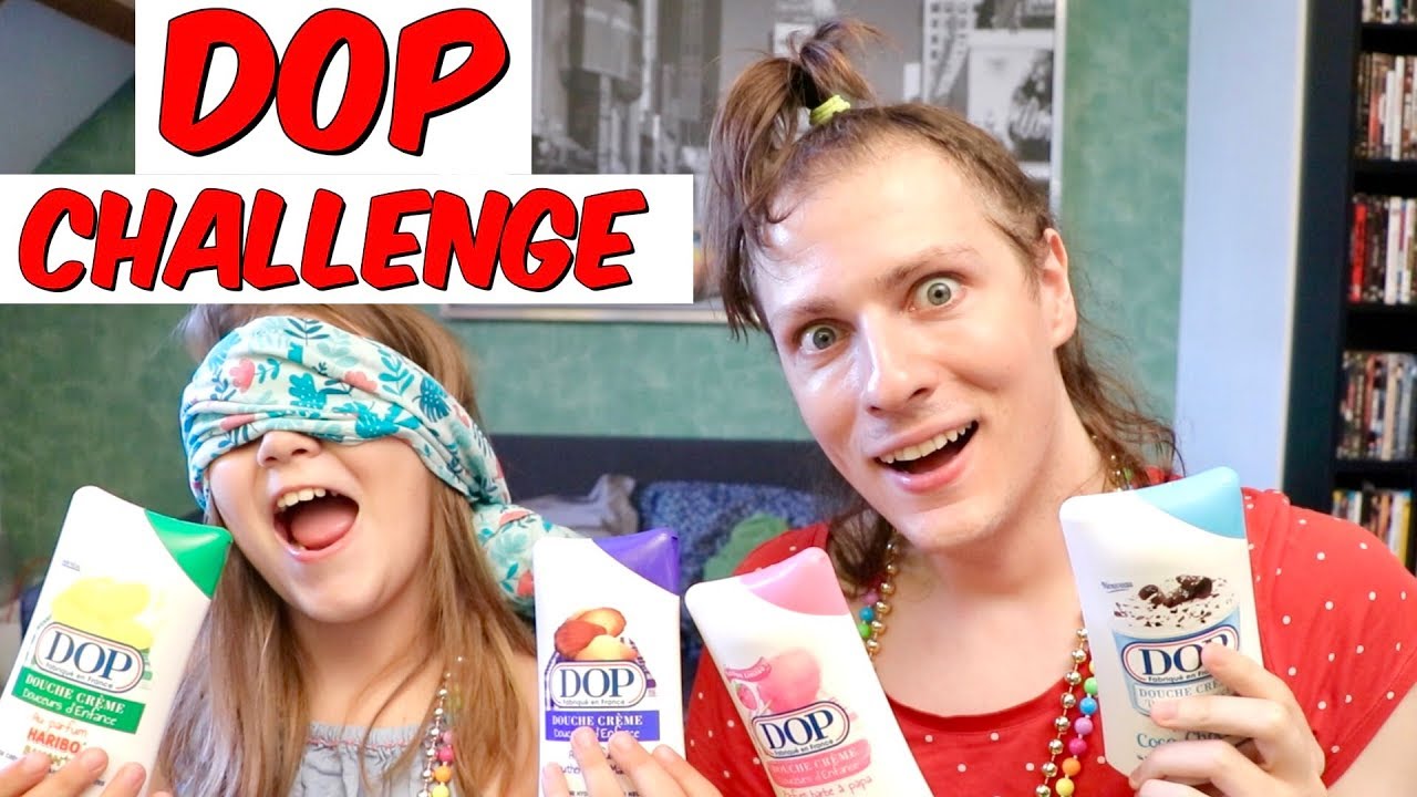 DOP GEL DOUCHE CHALLENGE AVEC MAGGIE ! NADEGE CANDLE - YouTube