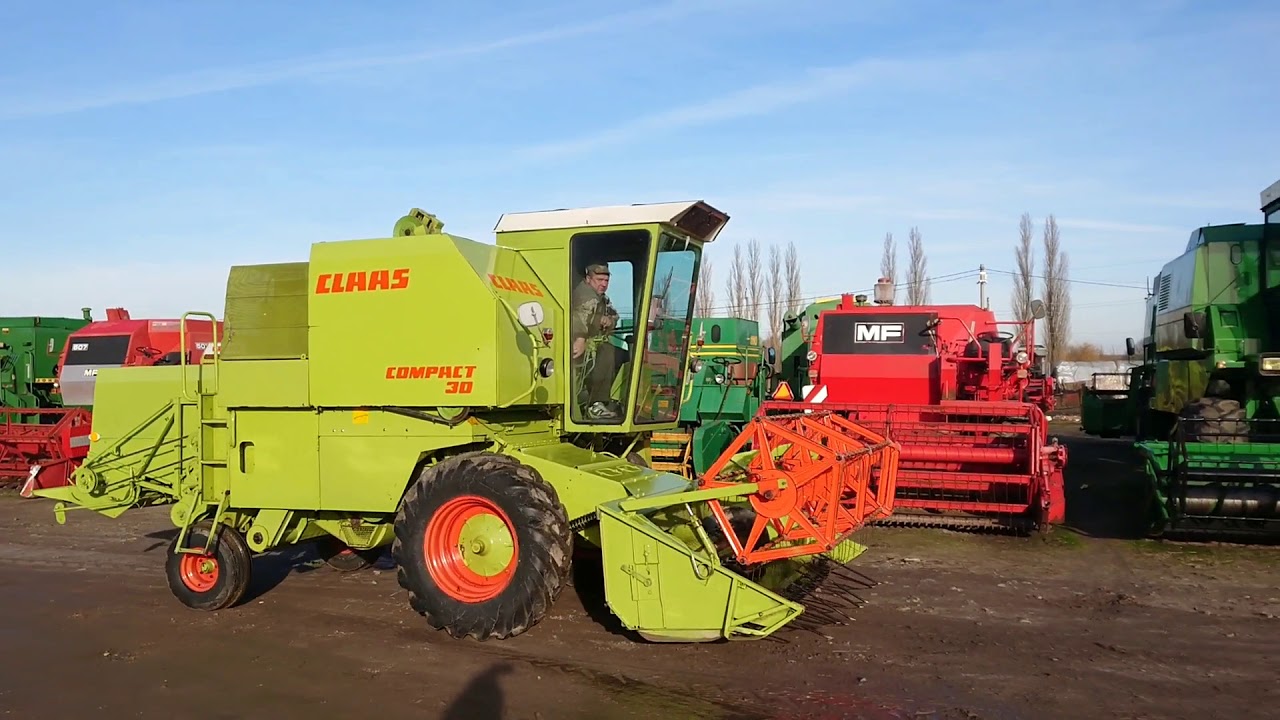 Робота Claas Compact 30. www.tatt.com.ua В нас дуже багато техніки ...