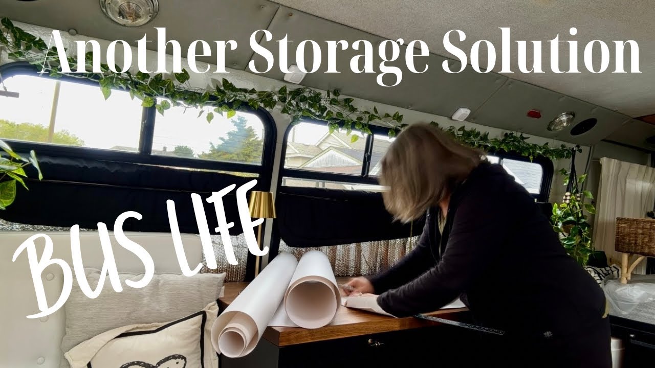 Bus Life Storage Solution - YouTube
