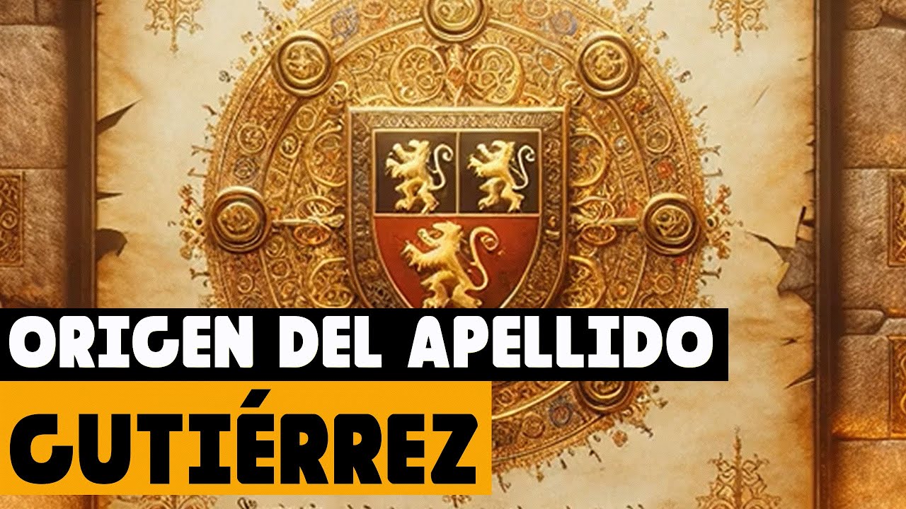 ORIGEN DEL APELLIDO GUTIÉRREZ | VIRAL AI SURNAMES - YouTube
