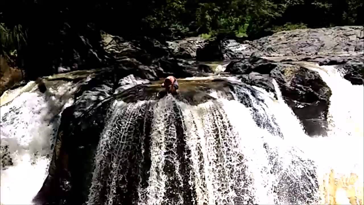 Waterfalls near Samara, Costa Rica with Natural Center Tours - YouTube