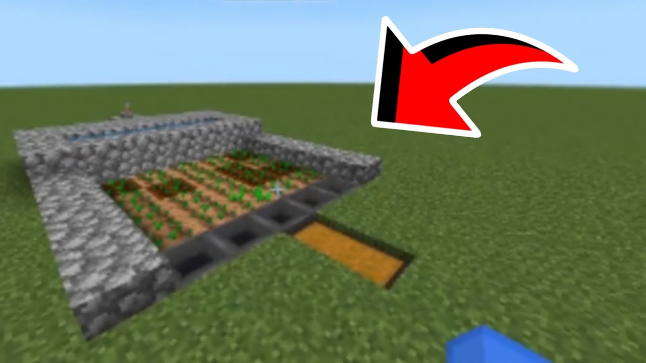 Como fazer plantação automática no minecraft - YouTube