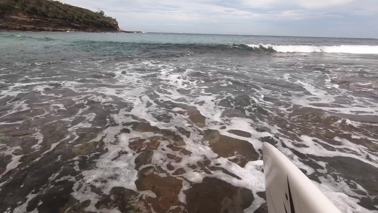 SMALL SURF AT SECRET REEF-BREAK (Raw Footage) - YouTube