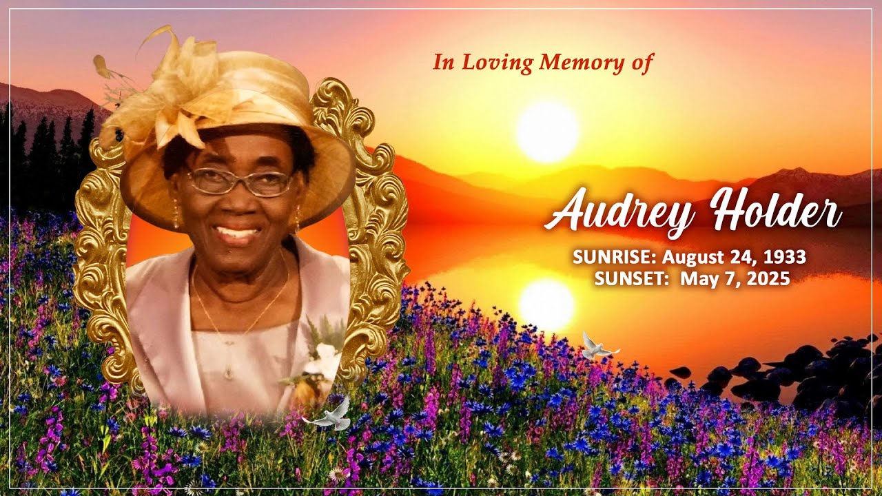 Celebrating The Life of Audrey Holder - YouTube