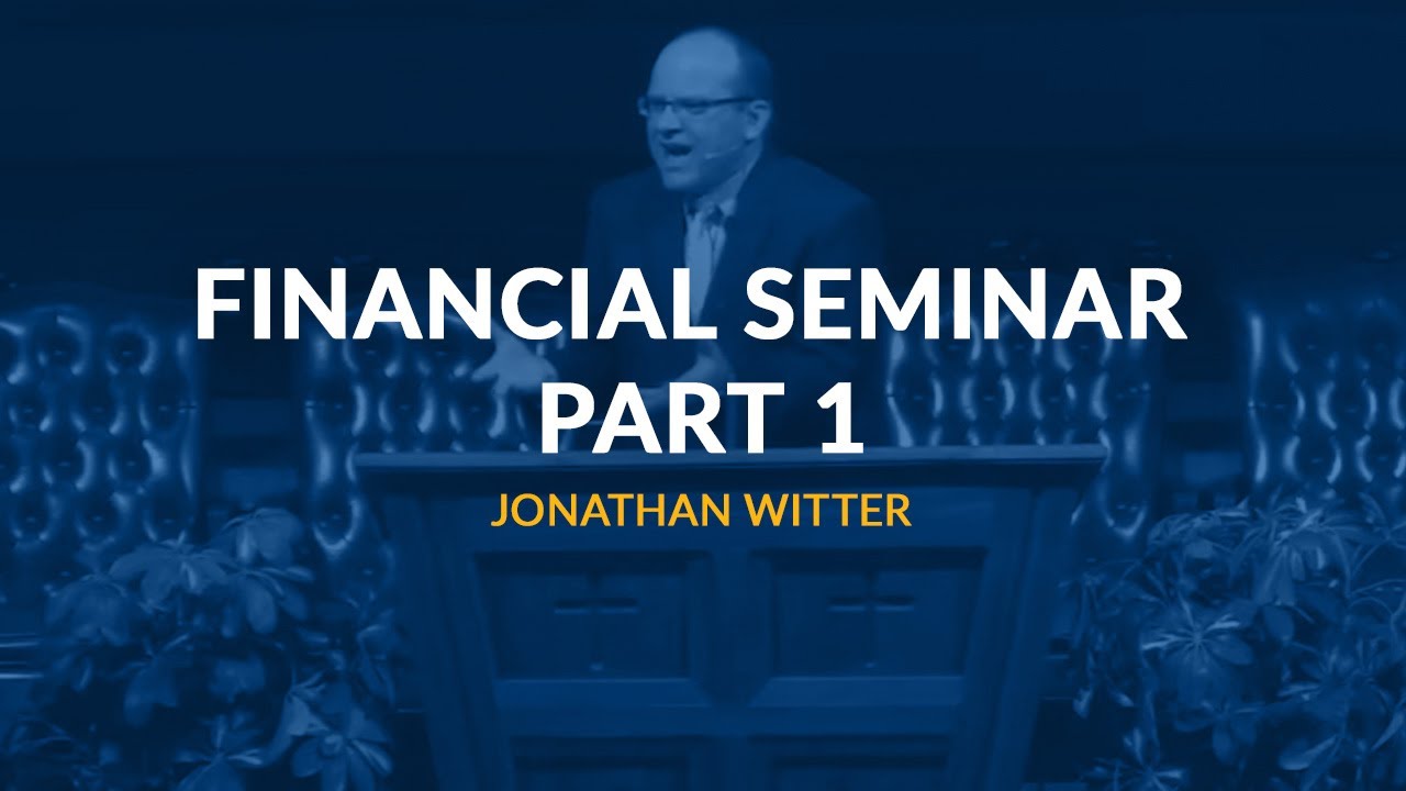 GBSC Classroom || Financial Seminar Part 1 (Jonathan Witter) - YouTube