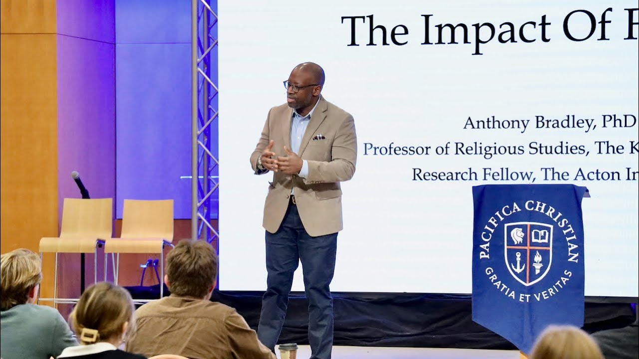 The Free & Virtuous Society with Dr. Anthony Bradley - YouTube