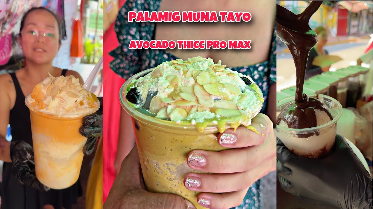 NAG LALAKIHANG MGA PAM PALAMIG! MILO THICC AVOCADO THICC AT MANGO ...