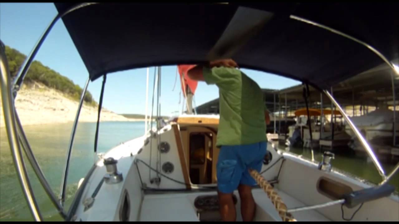 How I start my daily sail! - YouTube
