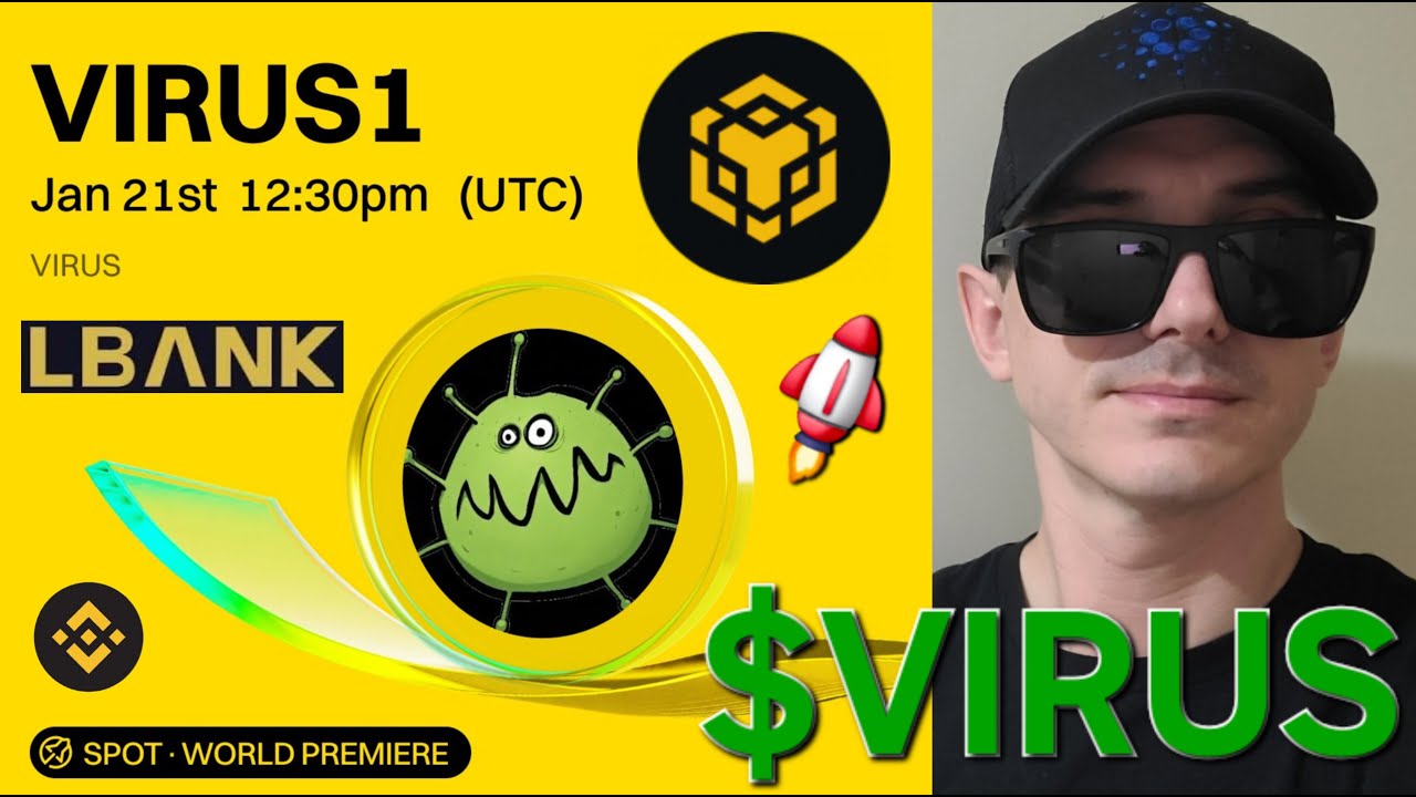 $VIRUS - VIRUS TOKEN CRYPTO COIN HOW TO BUY LBANK CEX BNB BSC BINANCE ...