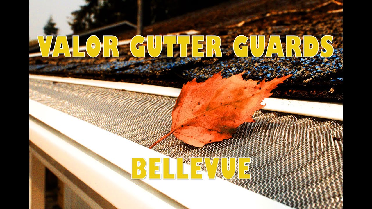 Valor Gutter Guards - Bellevue - YouTube