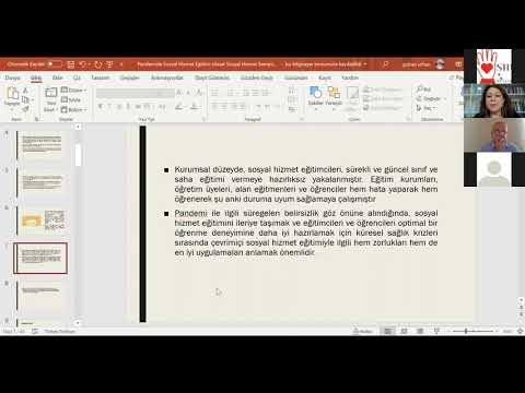 Sosyal Hizmet Sempozyumu 21: Çevrimiçi Bildiri Sunumları (9) Oturum Başkanı:Prof. Dr. Kamil Alptekin