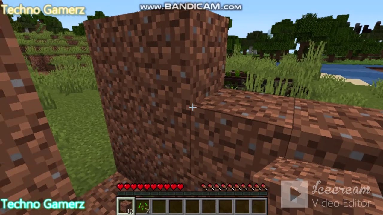 minecraft gameplay 1 with techno boy gamerz - YouTube