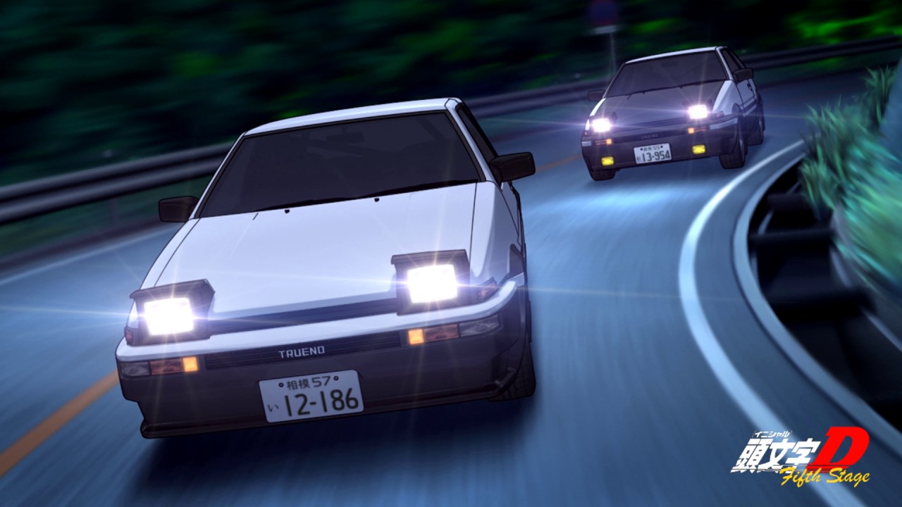 Initial D - Night & Day - YouTube