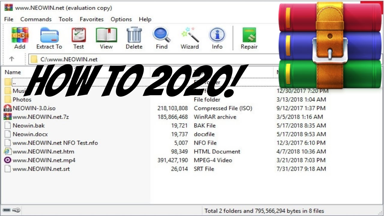 How To Install WinRar For FREE!! - YouTube
