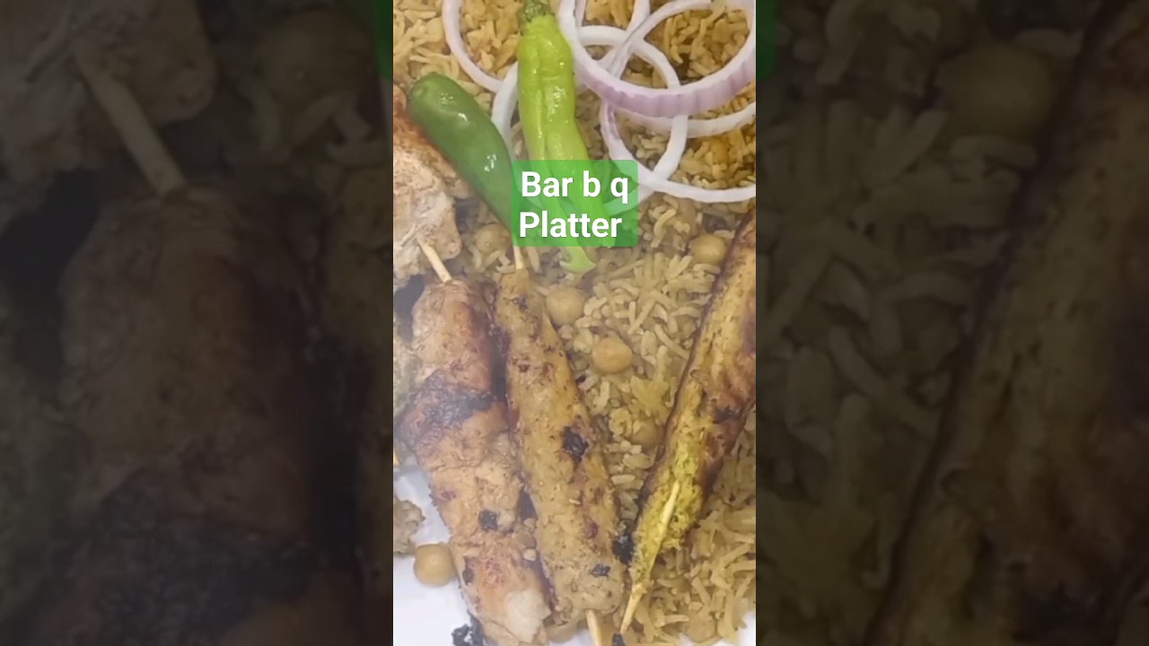 Bar b q platter #barbque #pakistanifood #youtubeshorts - YouTube