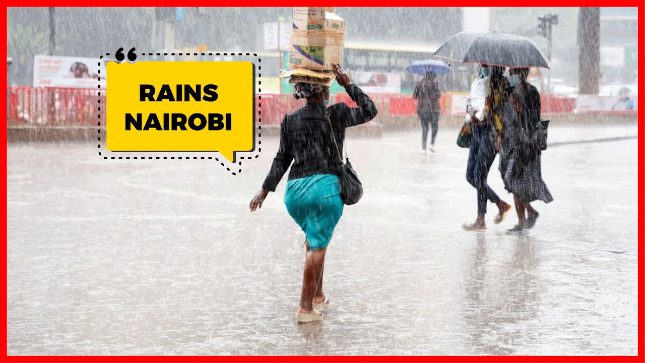 LIVE!! heavy rains IN NAIROBI, cyclone Hidaya to hit soon!! - YouTube