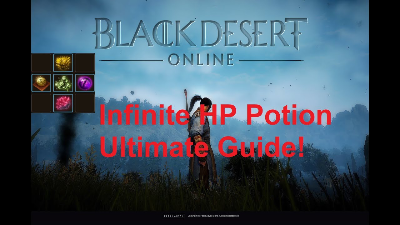 Ultimate Infinite HP Potion Guide! | Black Desert Online - YouTube