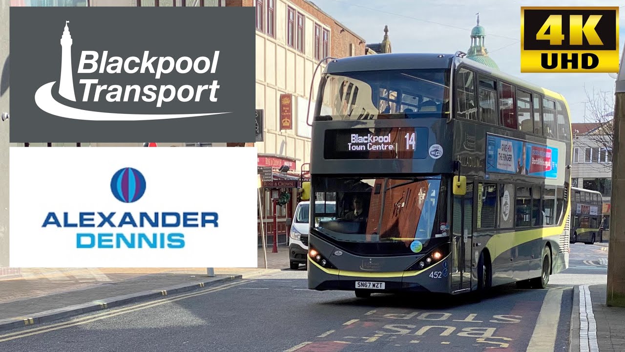 [Blackpool Transport: 14 Blackpool to Fleetwood] Alexander Dennis ...