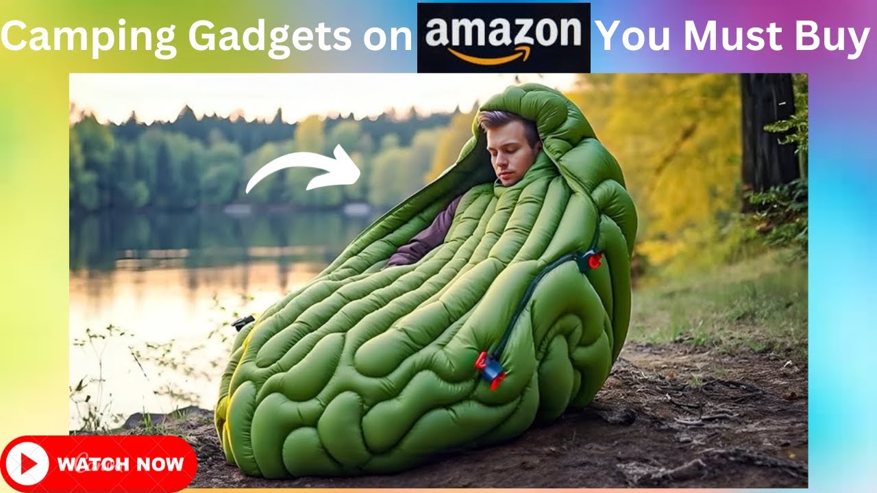 10 CAMPING GADGETS THAT ARE ON THE NEXT LEVEL - YouTube