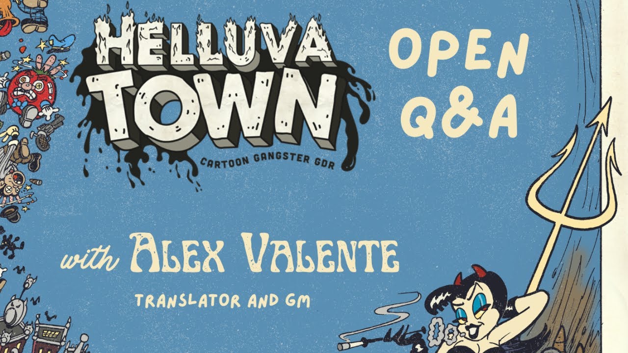 Live from HELLUVA TOWN: get the scoops with translator Alex Valente ...
