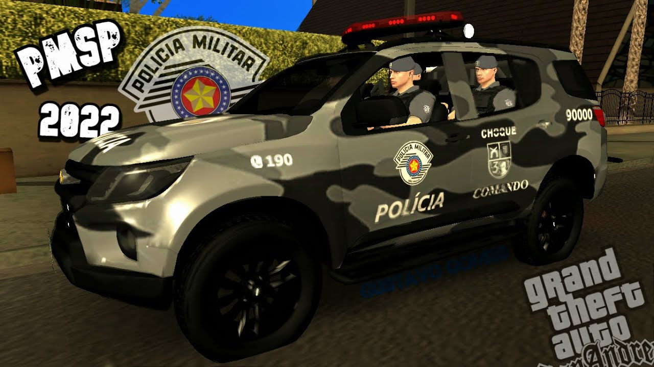 🔵gta San Andreas Mod Policia SÃo Paulo Pmsp Atualizado Youtube