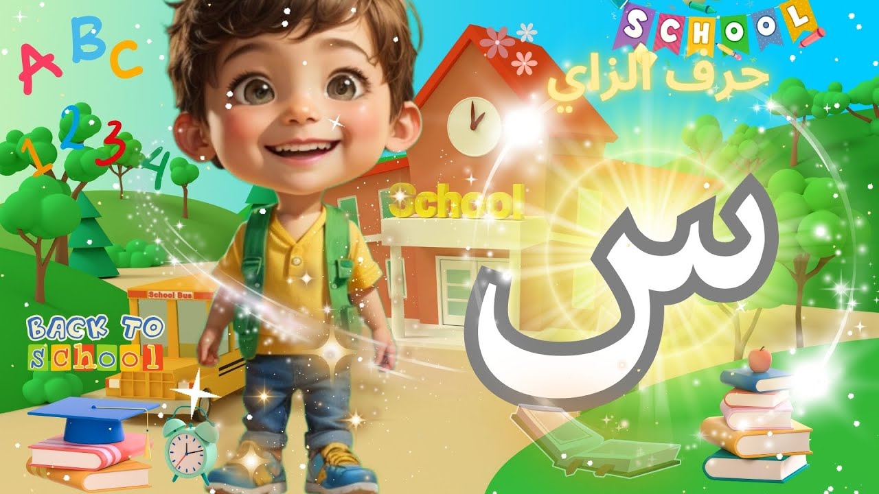 تعليم الحروف للأطفال ـ حرف السين ـ Arabic Letter "sine" for children ...