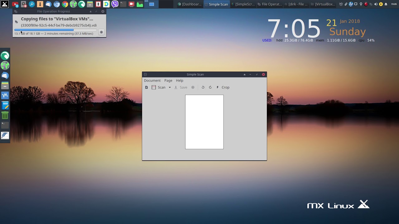 MX17 - Debian 9 stable - HP Toolbox installation - Network- Printer and ...