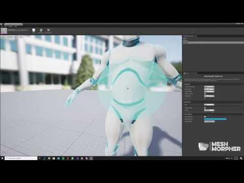 Unreal Engine Mesh Morpher - Getting Started (Outdated) - YouTube