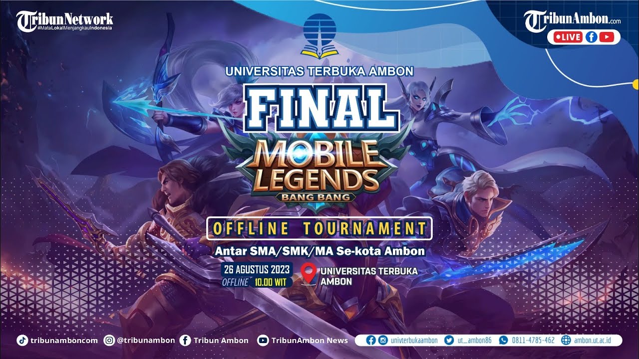 🔴 TOURNAMEN MOBILE LEGEND | FINAL Page II - YouTube
