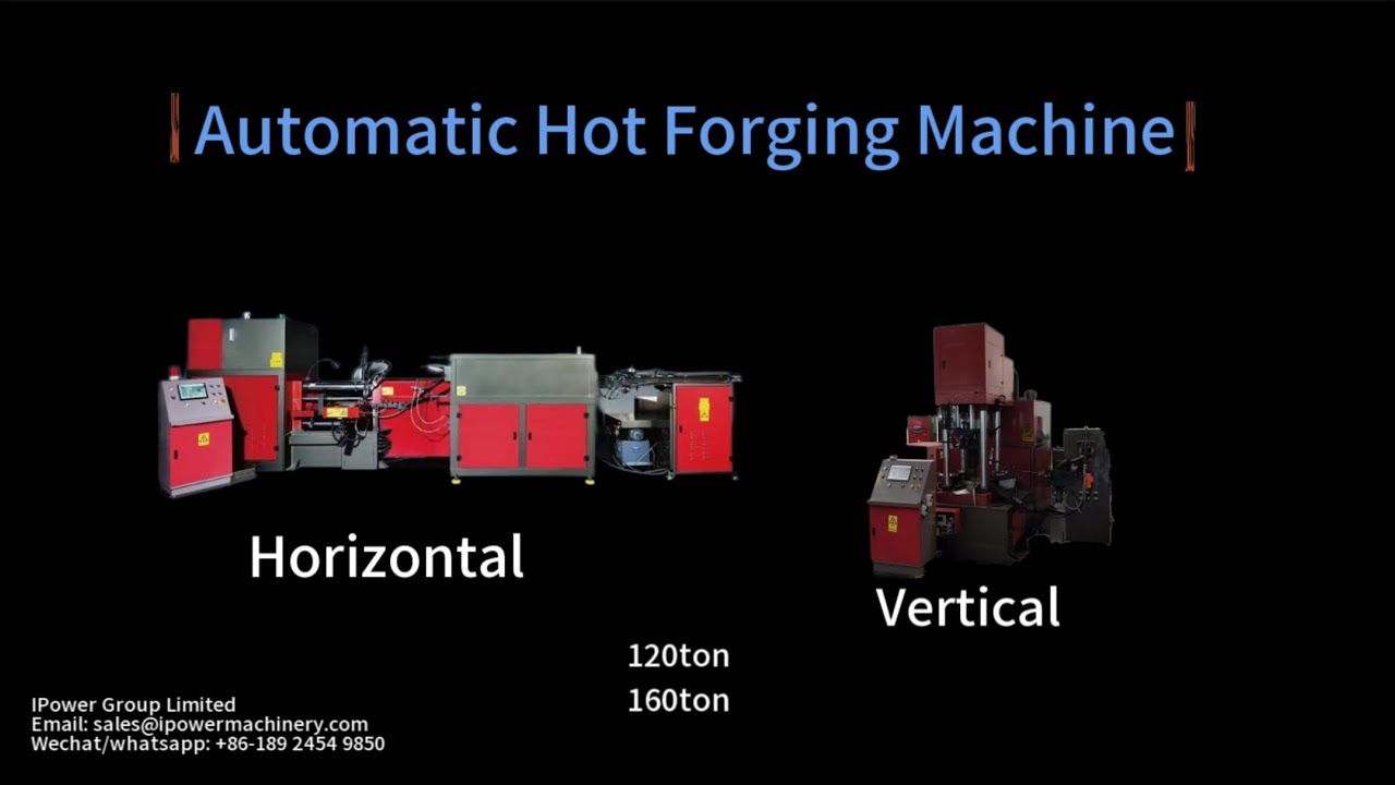 Fully automatic hot forging machine for brass valves and brass nuts ...