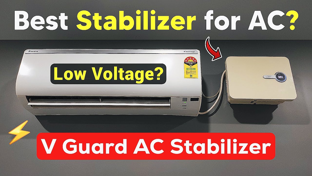 V Guard AC Stabilizer Review - Best Stabilizer for 1.5 Ton AC? - YouTube
