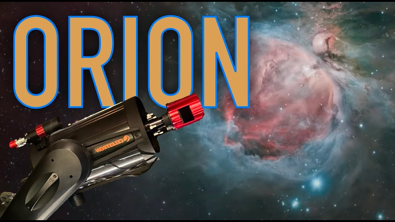 Photographing the Orion Nebula with my Telescope! - YouTube