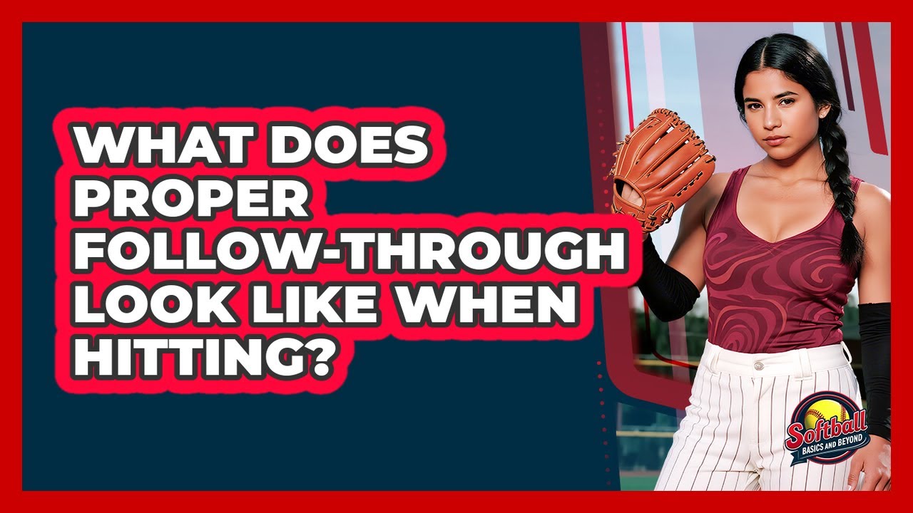 What Does Proper Follow-Through Look Like When Hitting? - YouTube