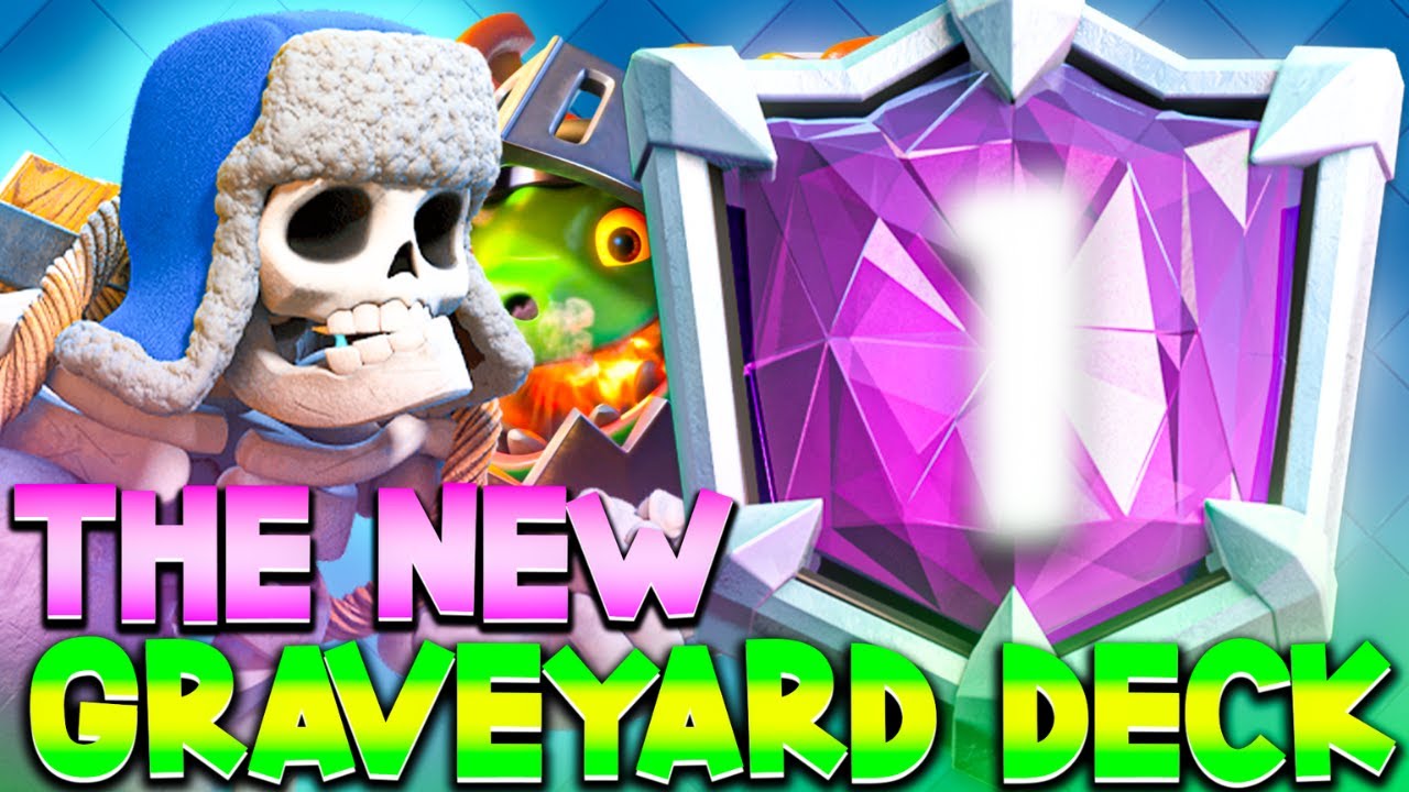 This is the *BEST GRAVEYARD DECK* for New Season Ladder | Clash Royale ...