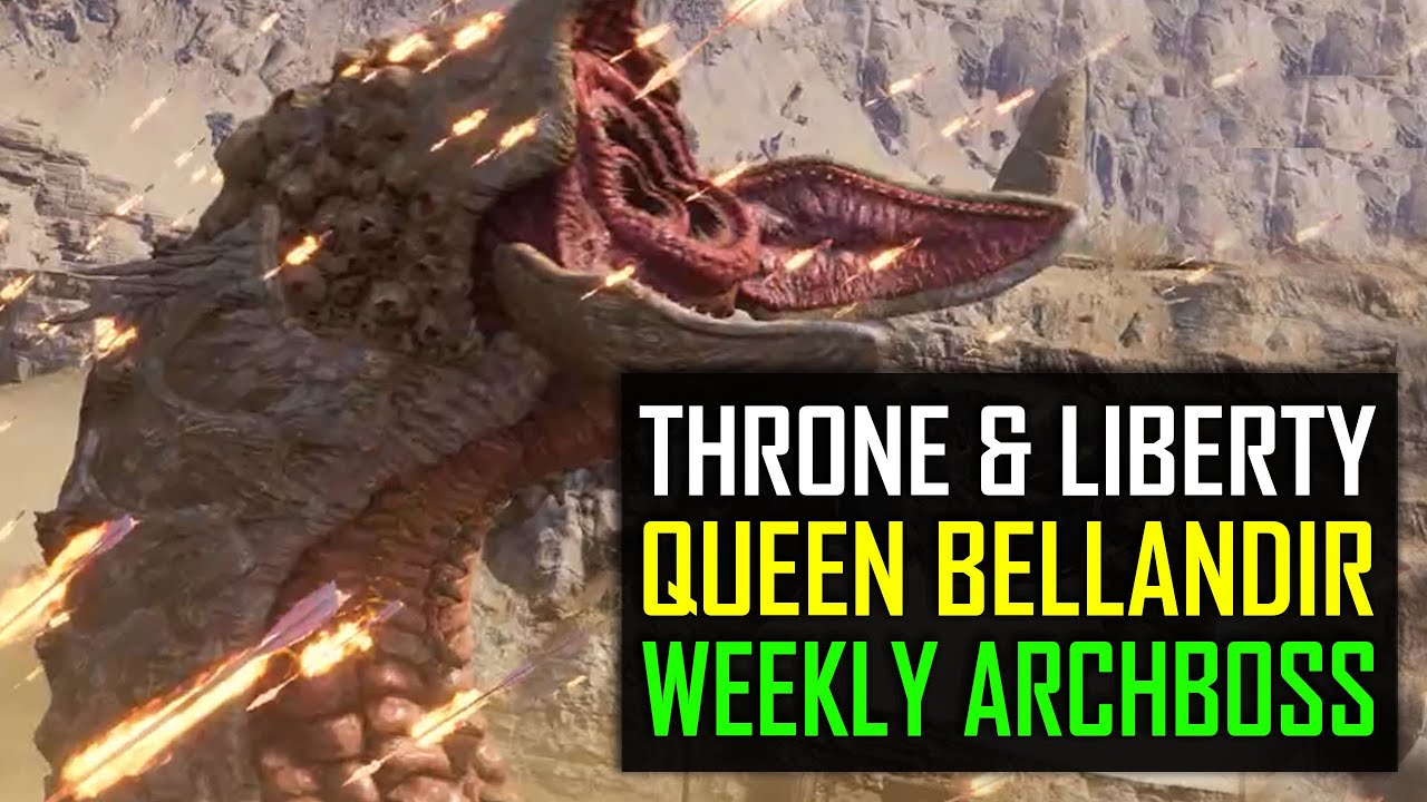 Throne and Liberty Queen Bellandir PC FROZE WEEKLY Archboss (Peace ...