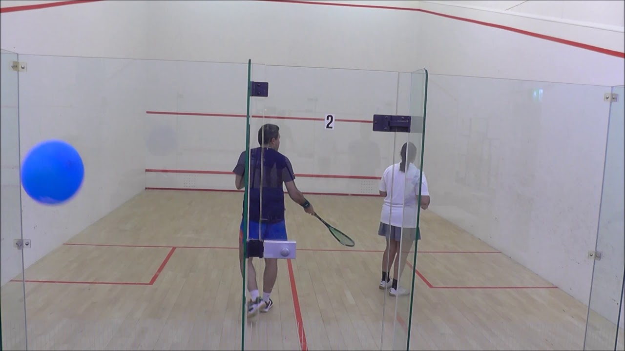 Playing Balloon: Radlett Squash Tournament 2017 - YouTube