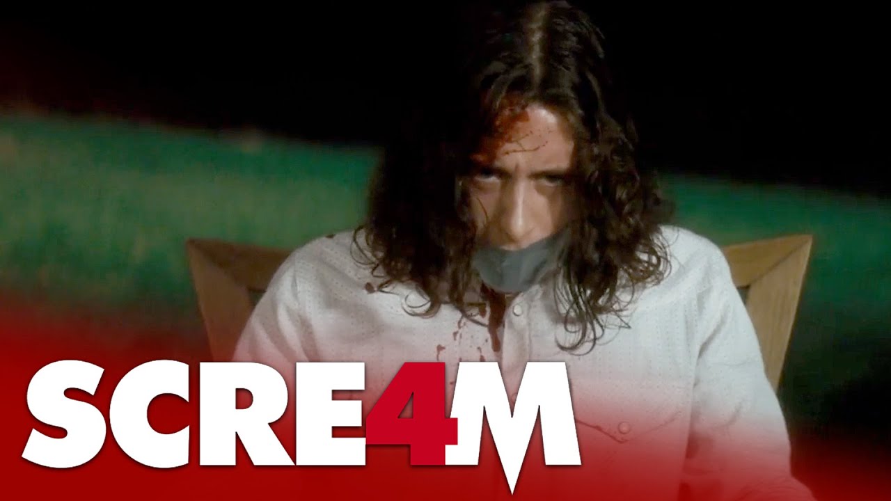 'Charlie In Danger & Ghostface Revealed' Scene | Scream 4 (2011) - YouTube