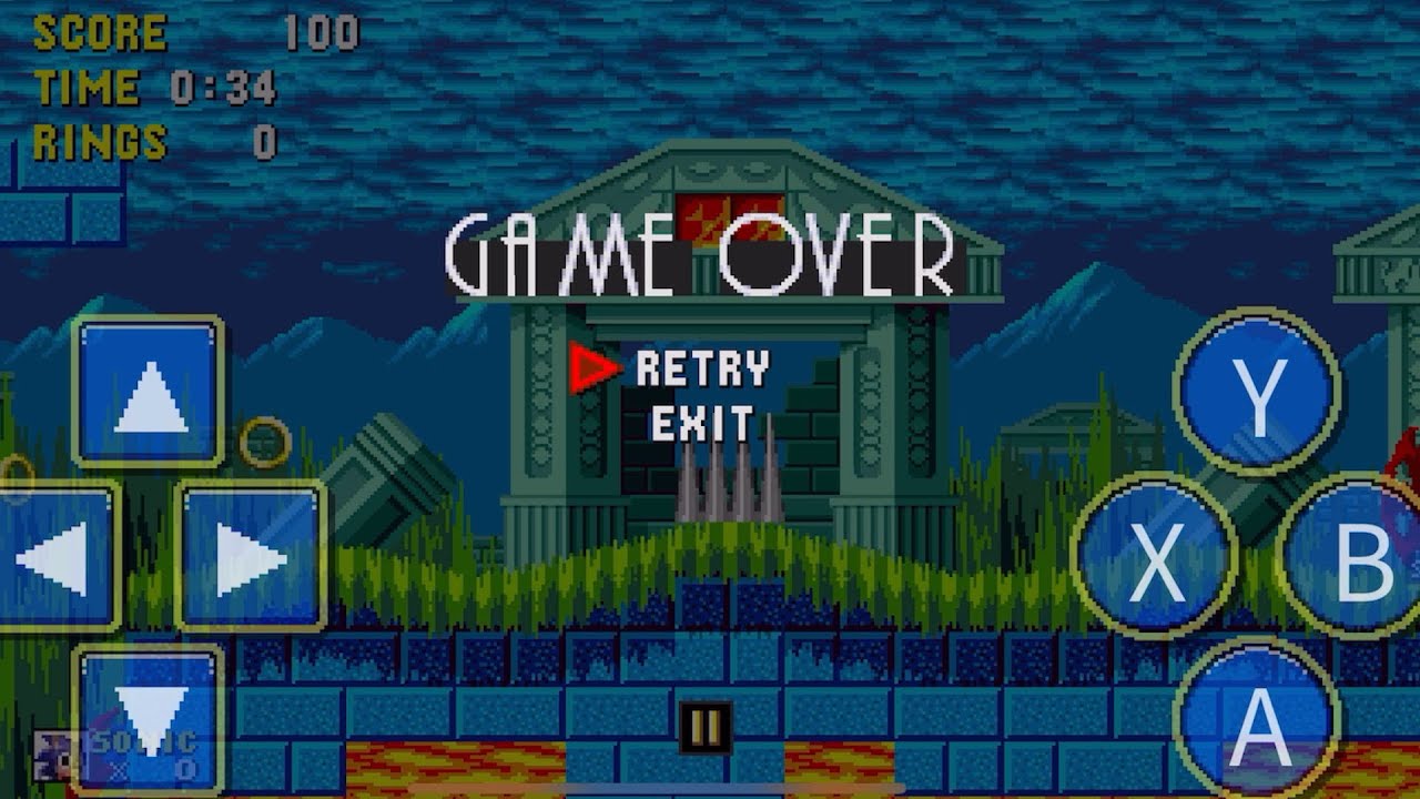 Roblox Classic Sonic Simulator Game Over screen - YouTube