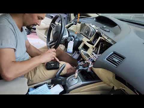 Honda Civic component ve amfi montajı. #honda #civic #amfi #sestesisatı #embteknikservis
