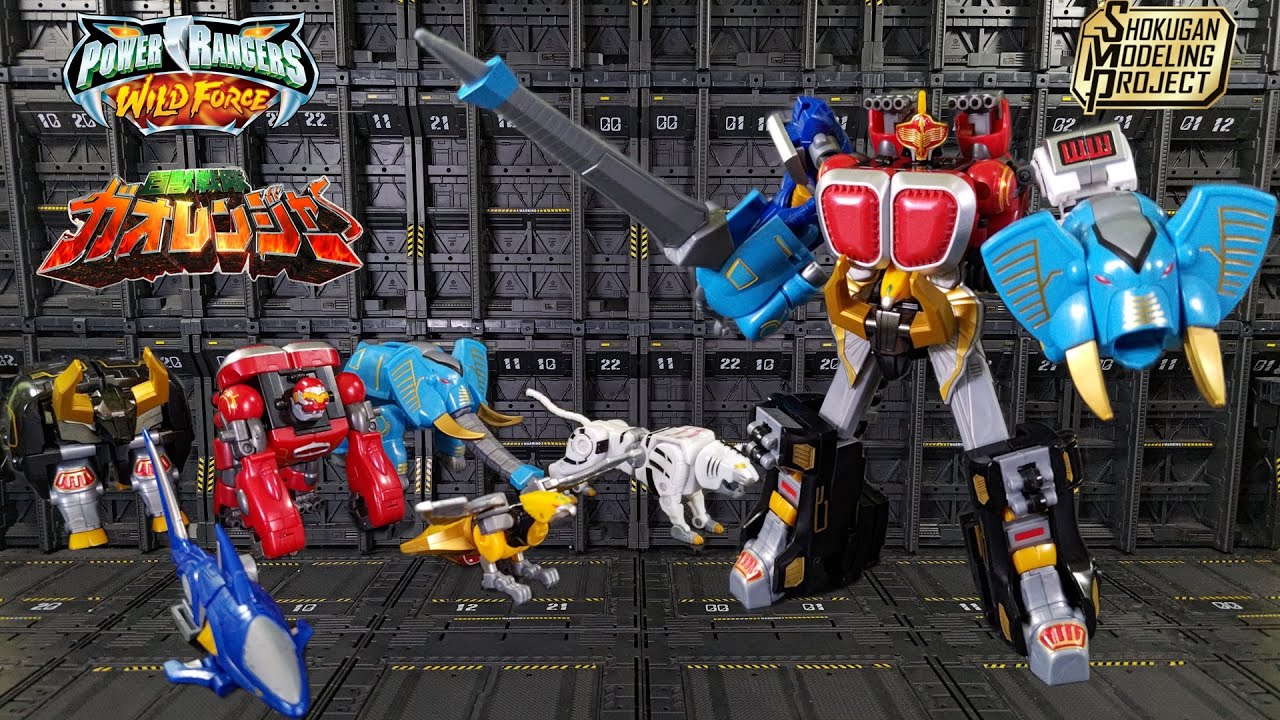 BANDAI SMP GAO KNIGHT - GAO RANGERS / WILD FORCE POWER RANGERS - YouTube