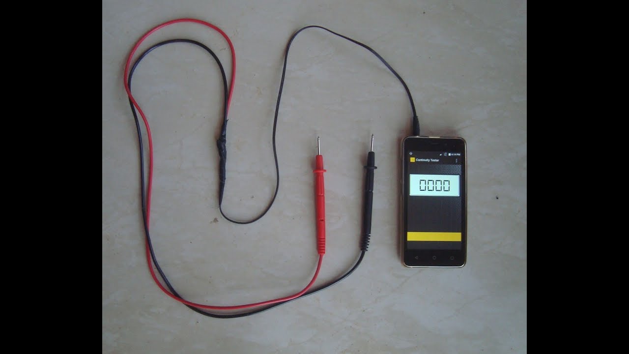 continuity tester using android phone (अपने एंड्राइड मोबाइल को ...