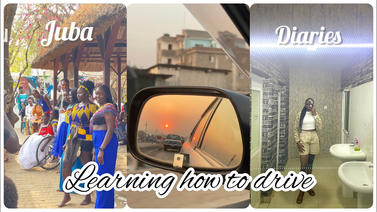 Juba diaries: Traditional corset making + Exploring restaurants - YouTube