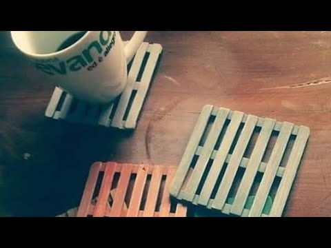 popsicle sticks craft ideas | DIY craft ideas | recycle reuse ice cream ...