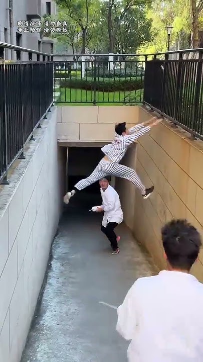 Parkour Master Dodges The Doctor! #funny #still - YouTube