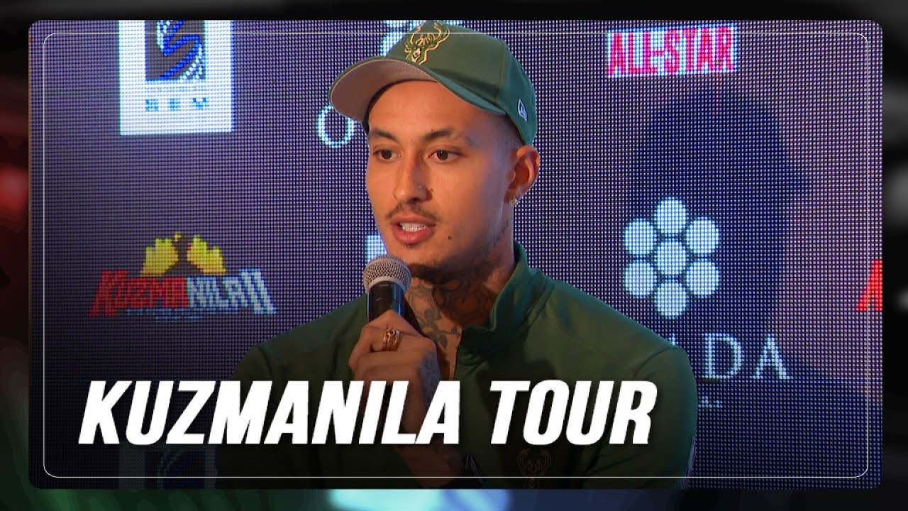 WATCH: Kyle Kuzma makes second visit to Manila | ABS-CBN News - YouTube