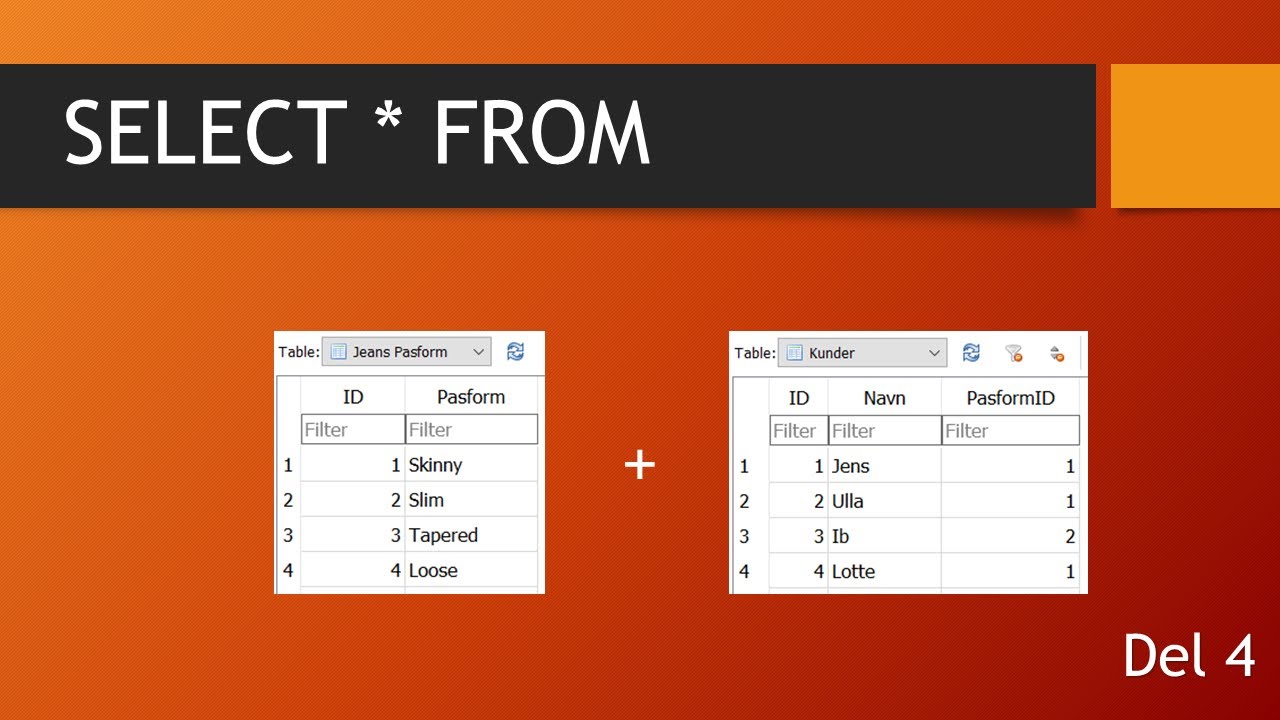 SELECT ALL FROM - YouTube