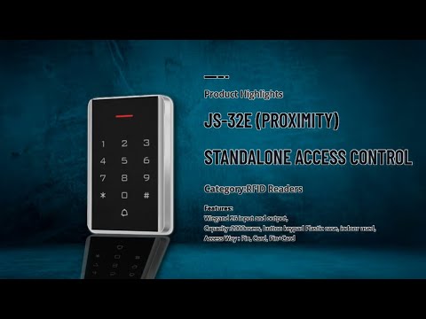 Essl JS-32e Standalone Access Control Setup Short Information 🧑‍🔧📱🚪 - YouTube