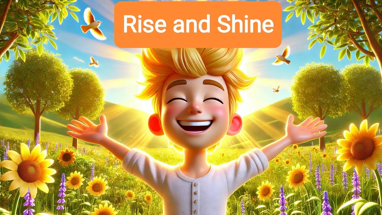 rise and shine english rhyme #moralstory #englishrhymes #ai #cartoon ...